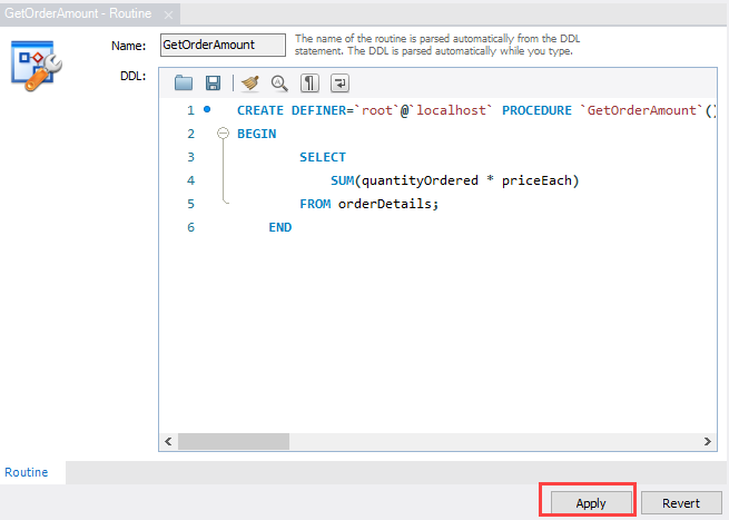 How To Alter A Stored Procedure In MySQL