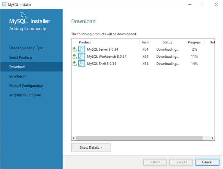 Install MySQL on Windows Using MySQL Installer